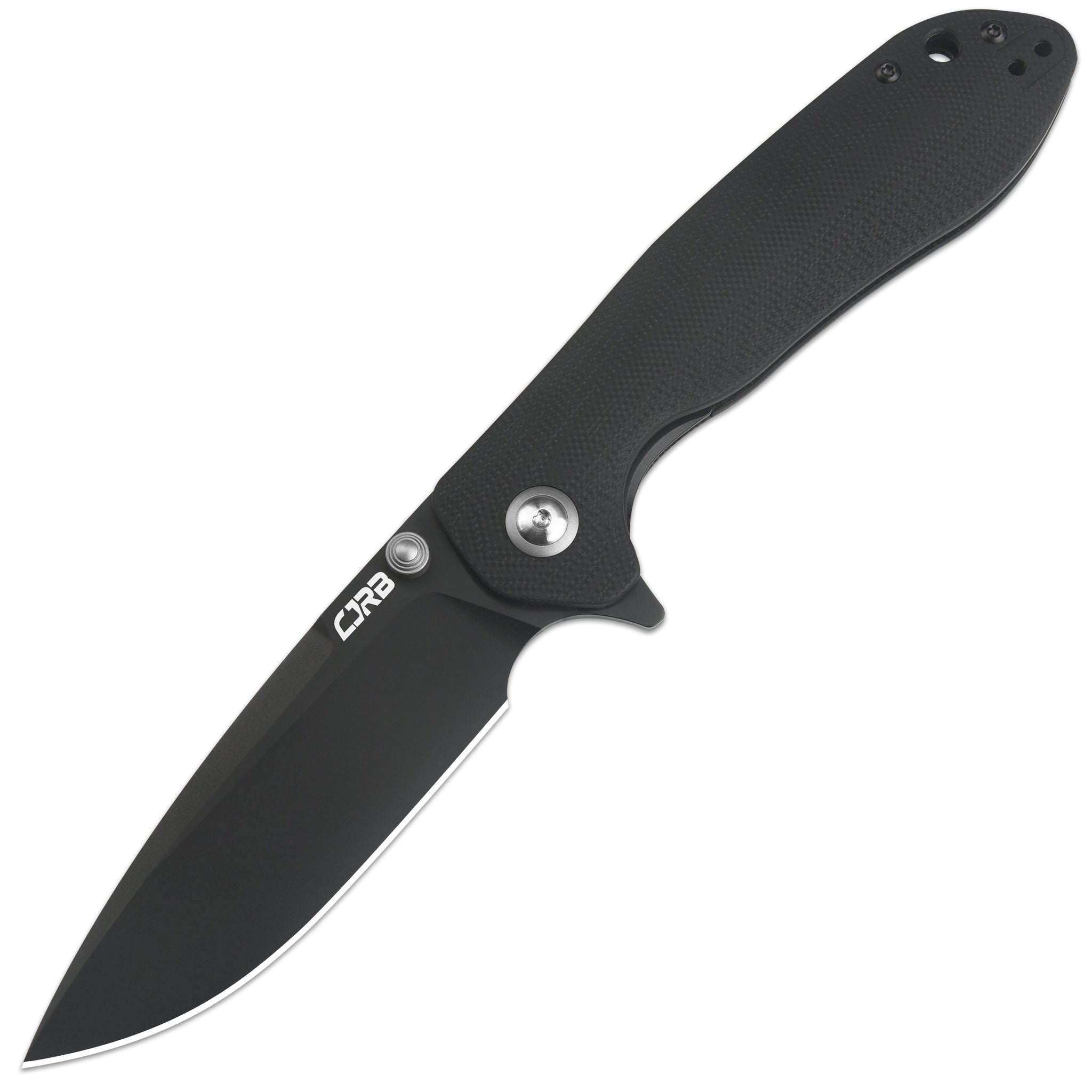 CJRB SCORIA J1920 AR-RPM9 BLACK PVD COATED BLADE G10 HANDLE FOLDING KNIVES | Free Shipping
