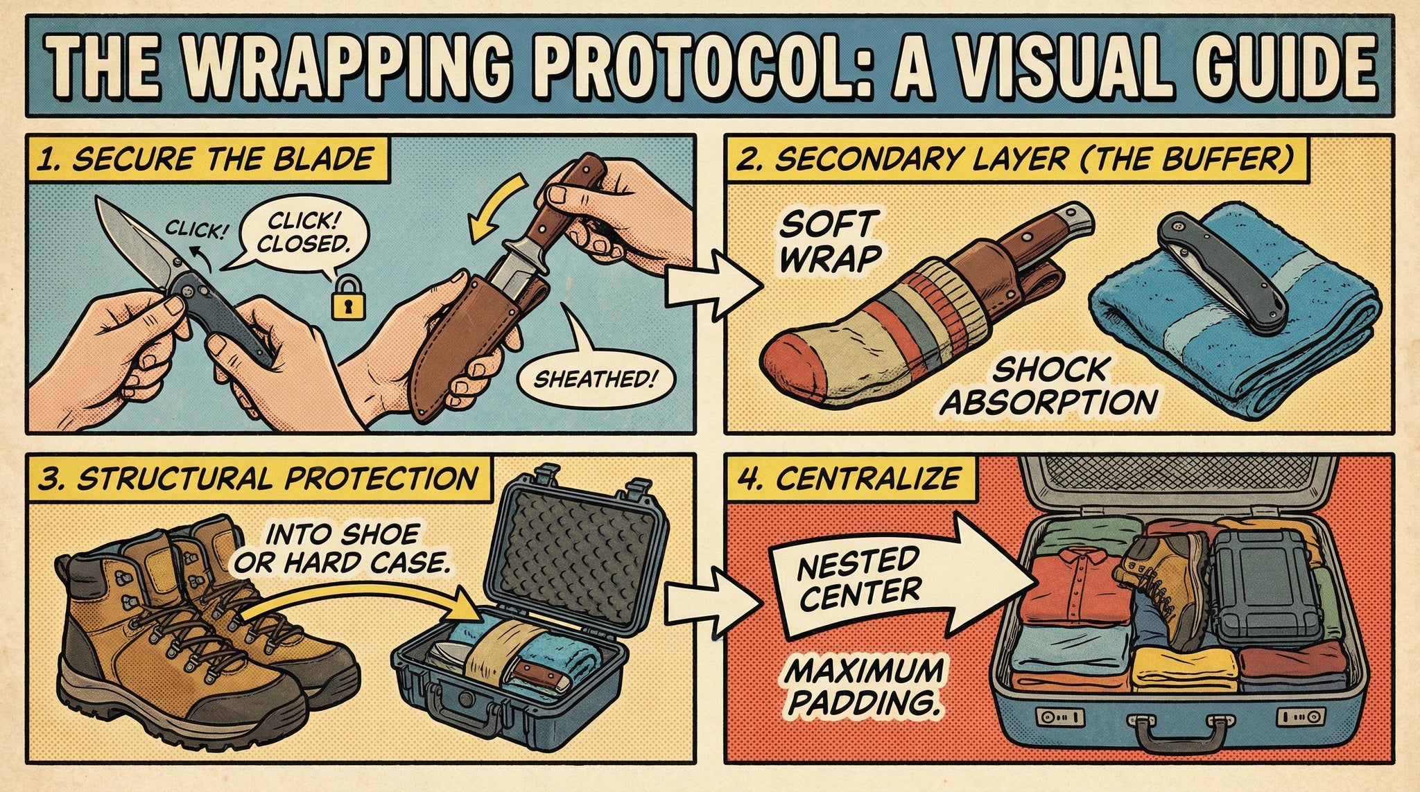 Traveling with Knives: TSA Rules and State Laws Explained