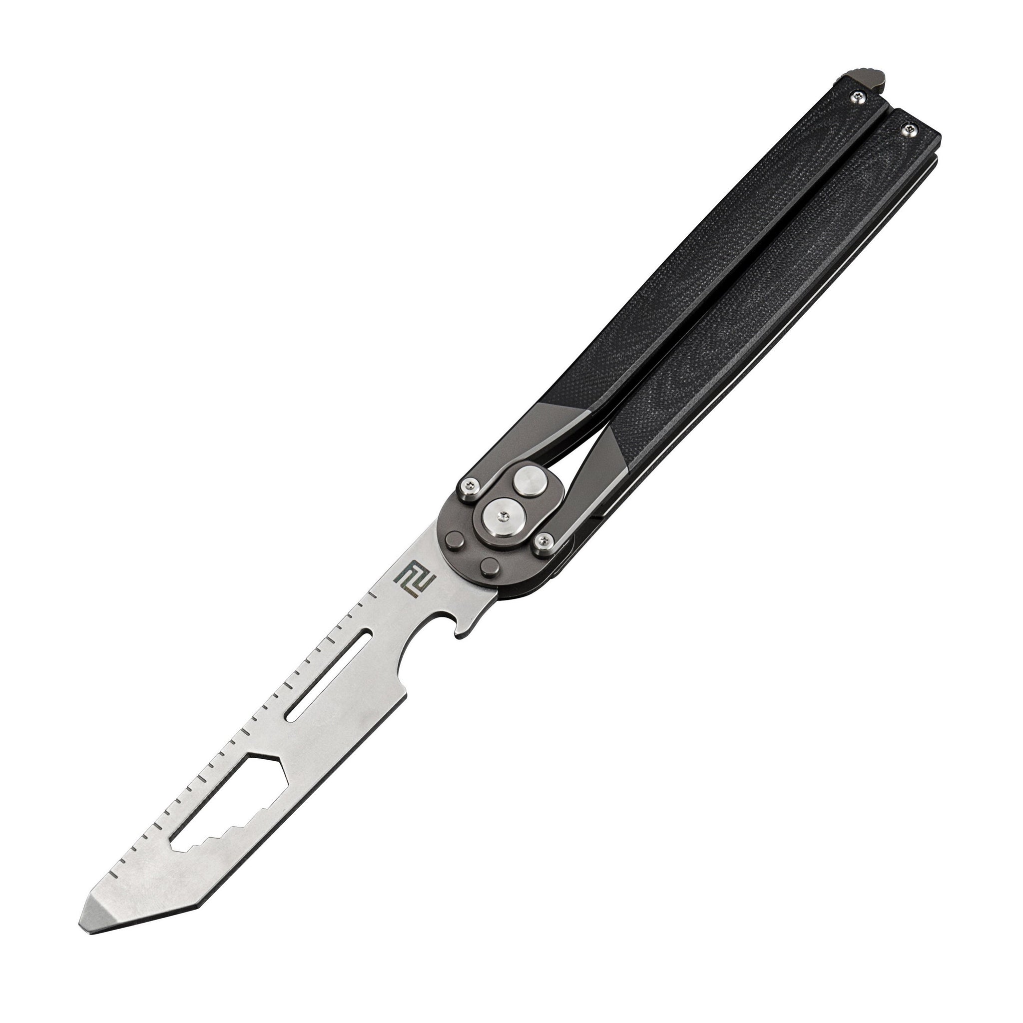 Artisan Cutlery Kinetic-Tool (ATZ-1823P) - Butterfly Knife Multi-Tool ...