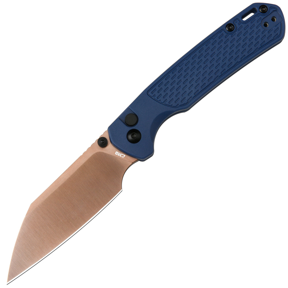 CJRB Pyrite-Light J1945 AR-RPM9 Steel Rose Gold Blade FRN Handle ...