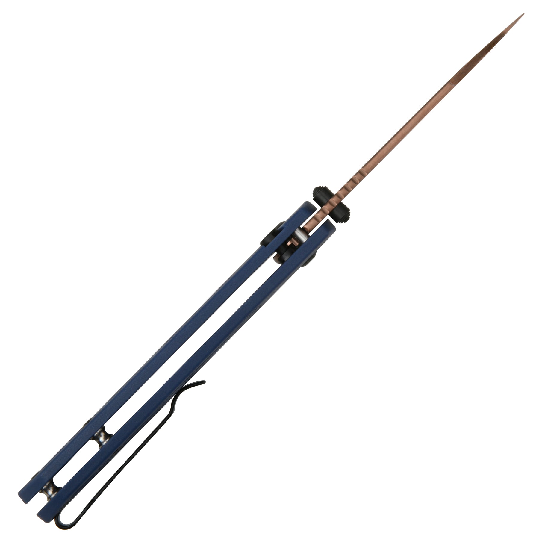 CJRB Pyrite-Light J1945 AR-RPM9 Steel Rose Gold Blade FRN Handle ...