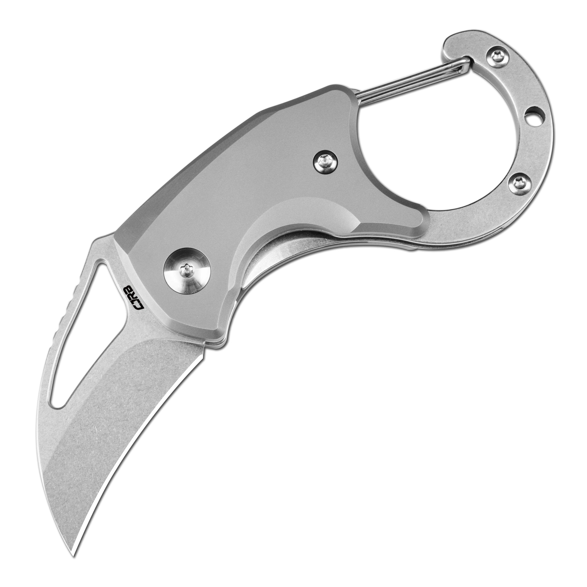 CJRB Anansi J1964 AR-RPM9 Steel Blade Titanium Handle Folding Knives ...