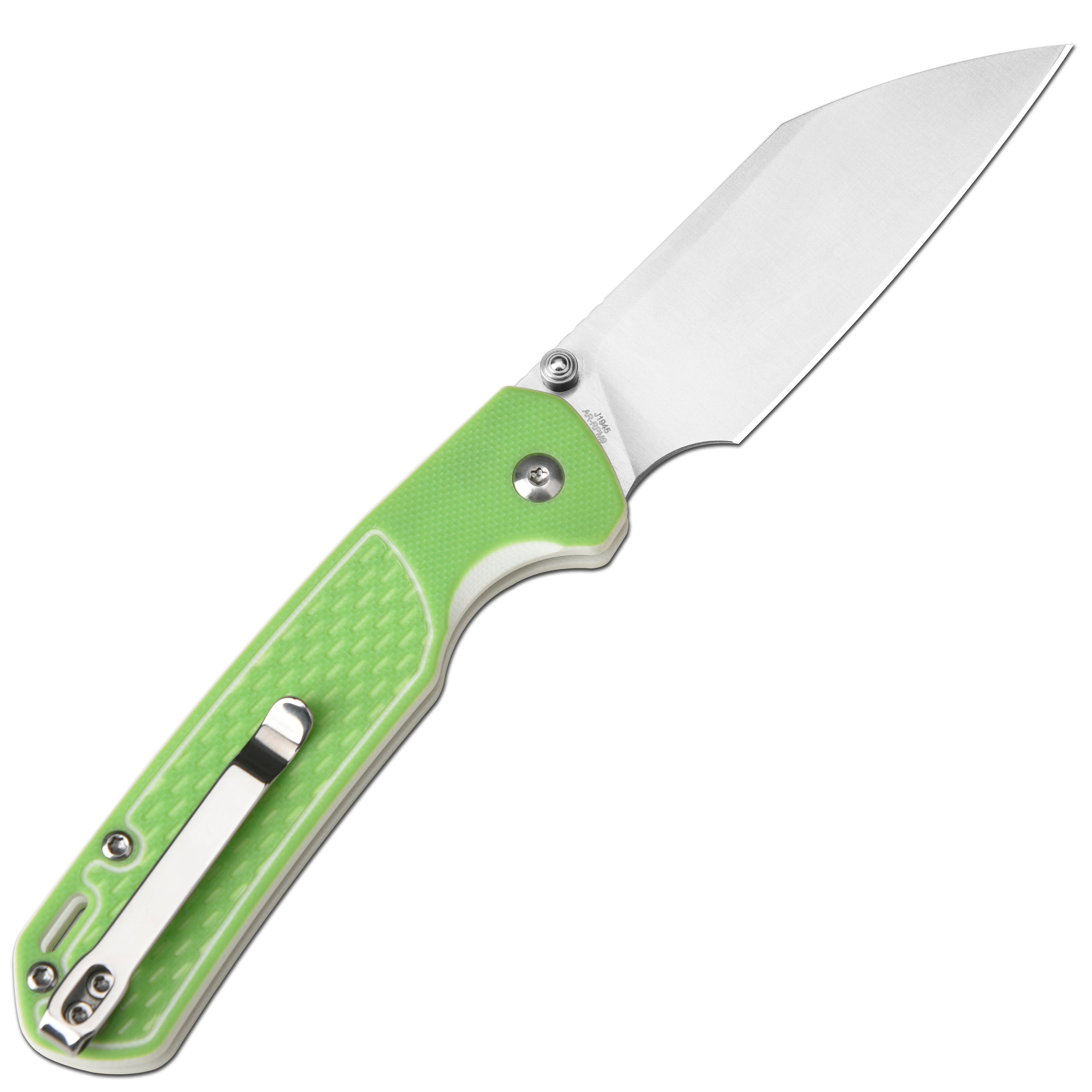 CJRB Pyrite-Light J1945 AR-RPM9 Steel G10 Handle Folding Knives ...