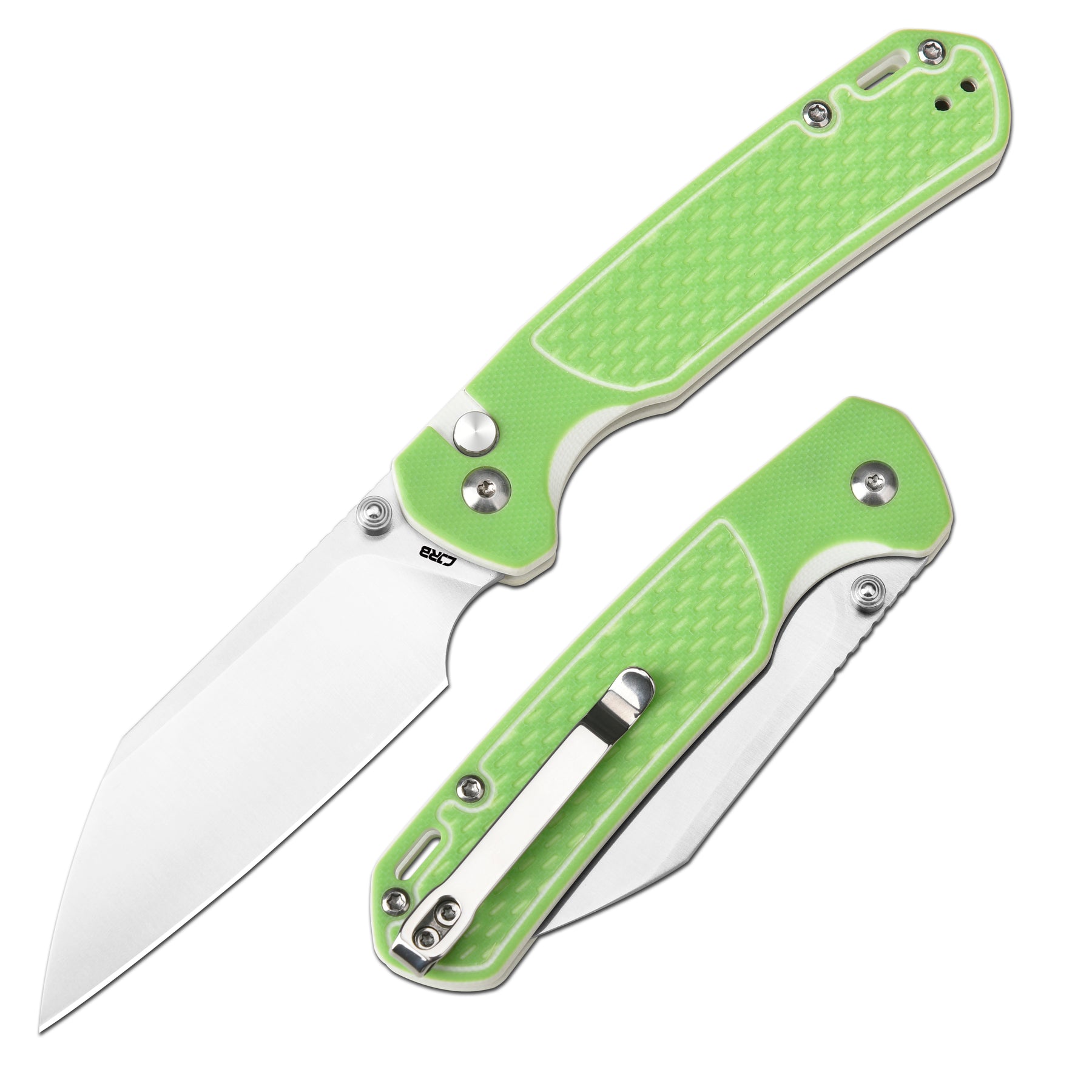 CJRB Pyrite-Light J1945 AR-RPM9 Steel G10 Handle Folding Knives ...