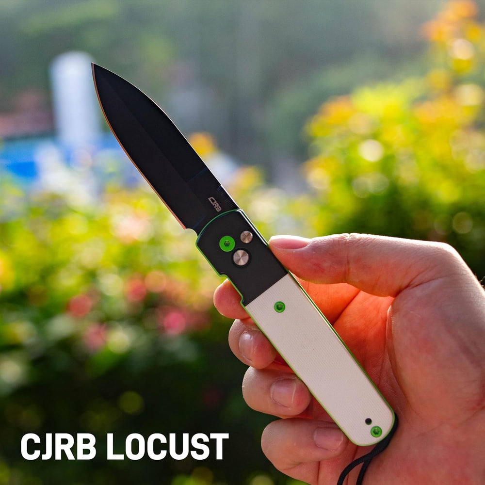 CJRB Locust J1951 AR-RPM9 Blade Steel G10 Handle Folding Knives, J1951 ...