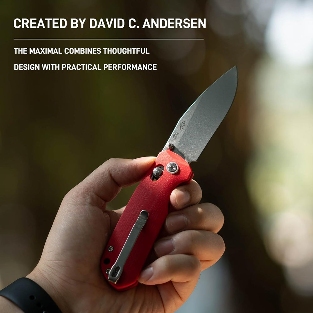 CJRB Maximal J1954 AR-RPM9 Blade G10 Handle Folding Knives -Red(J1954 ...