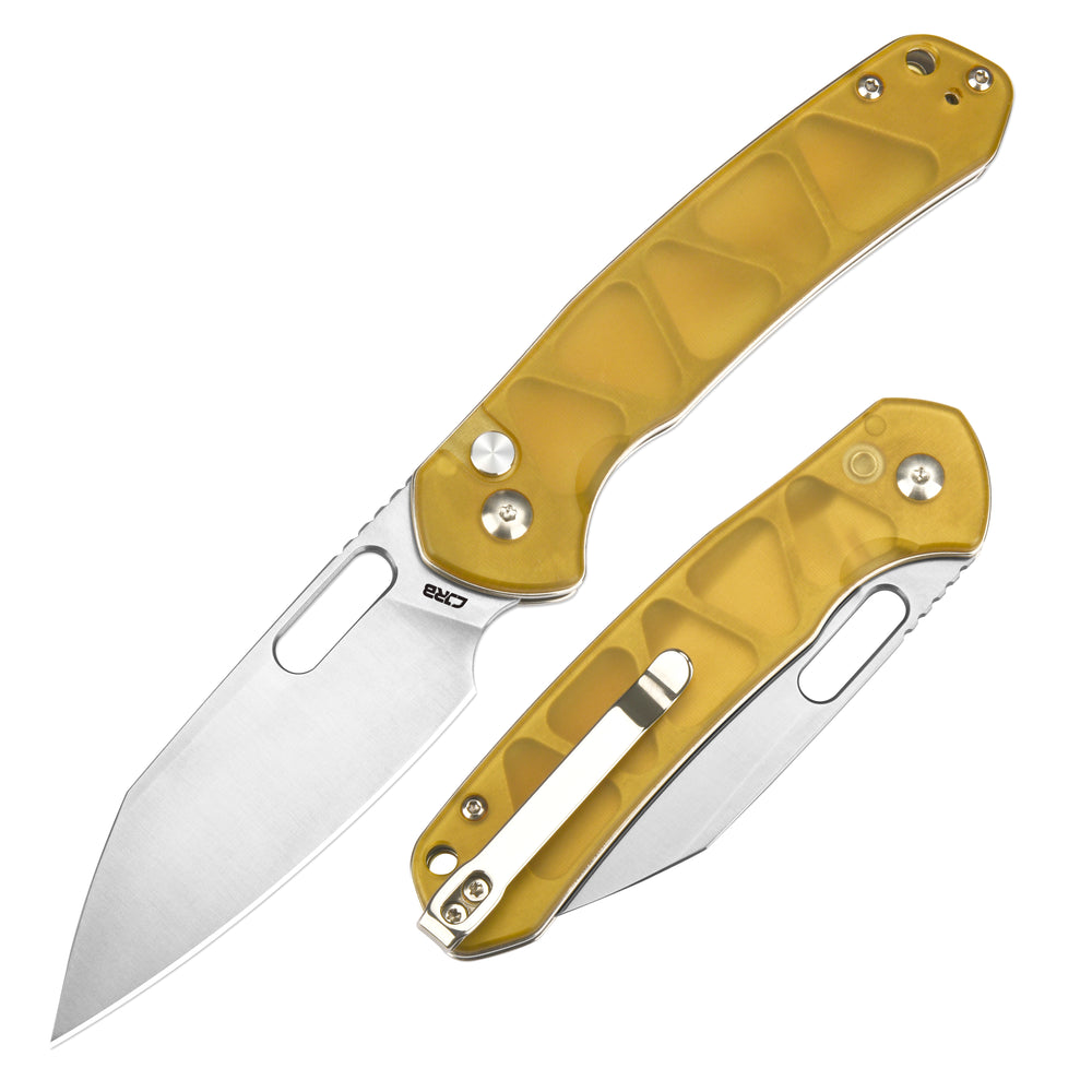CJRB Pyrite-Alt Wharncliffe J1925A AR-RPM9 Steel Blade Ultem Handle ...
