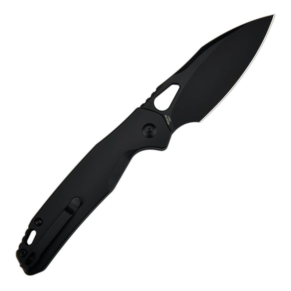 CJRB Frack J1931 AR-RPM9 Steel Blade Steel Handle Folding Knives ...