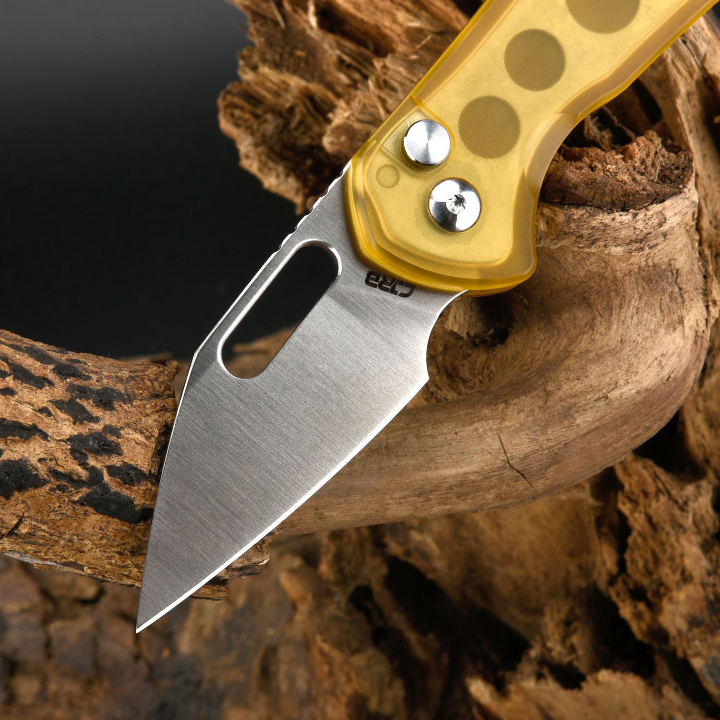 CJRB Mini Pyrite J1933 AR-RPM9 Steel Blade Ultem Handle Folding Knives ...