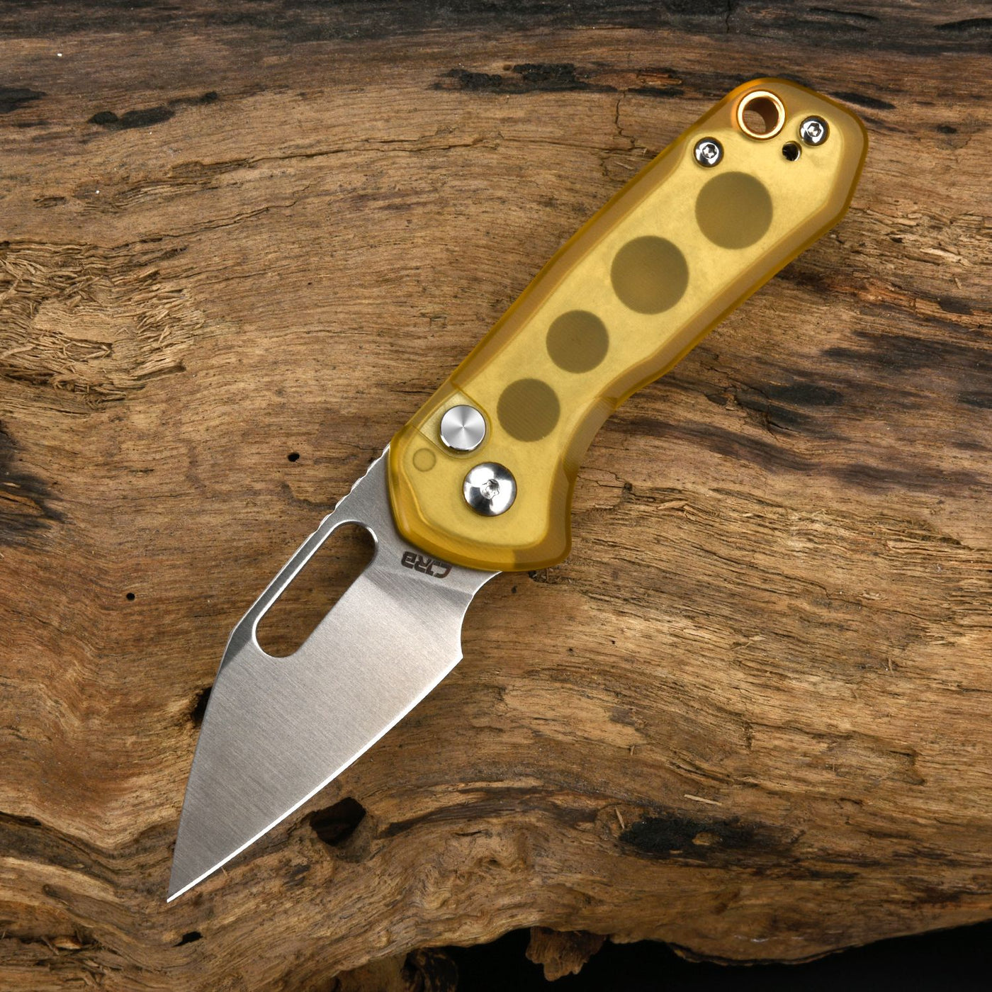 CJRB Mini Pyrite J1933 AR-RPM9 Steel Blade Ultem Handle Folding Knives ...