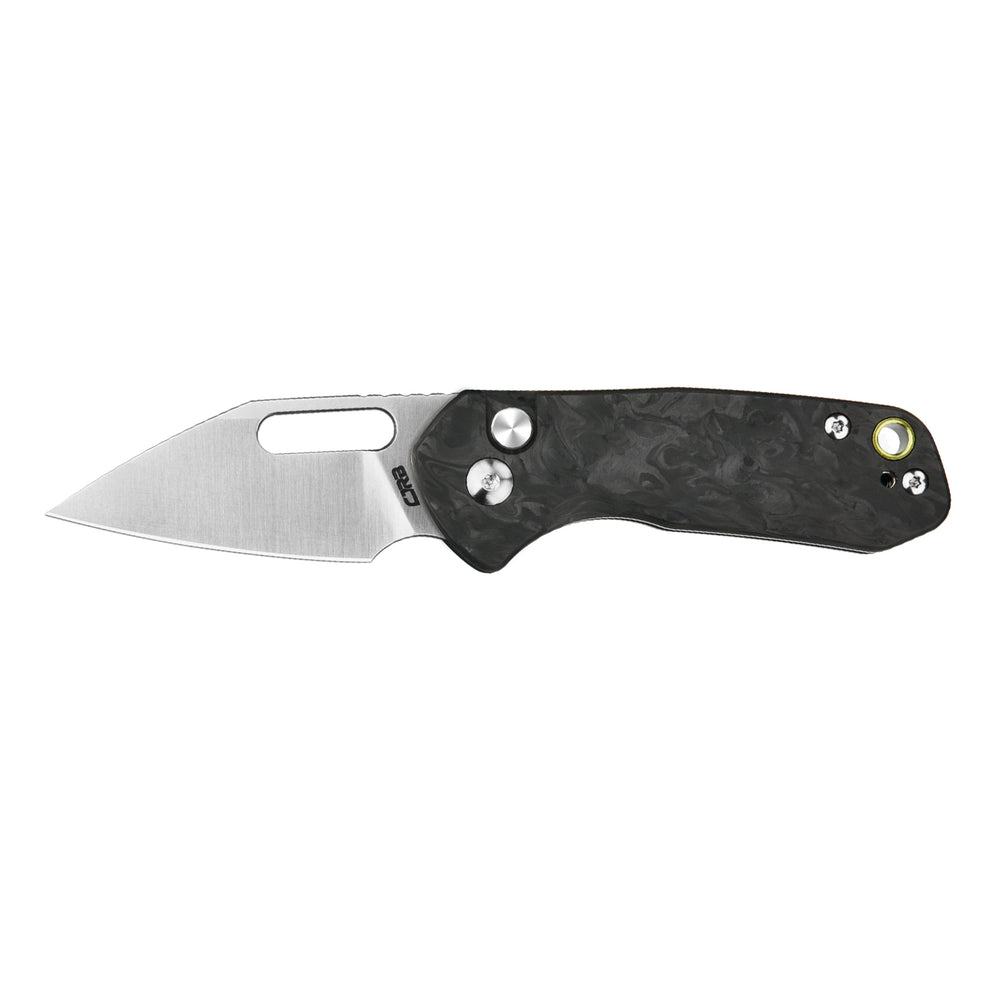 CJRB Mini Pyrite J1933 AR-RPM9 Steel Blade Forged Carbon Handle Folding ...