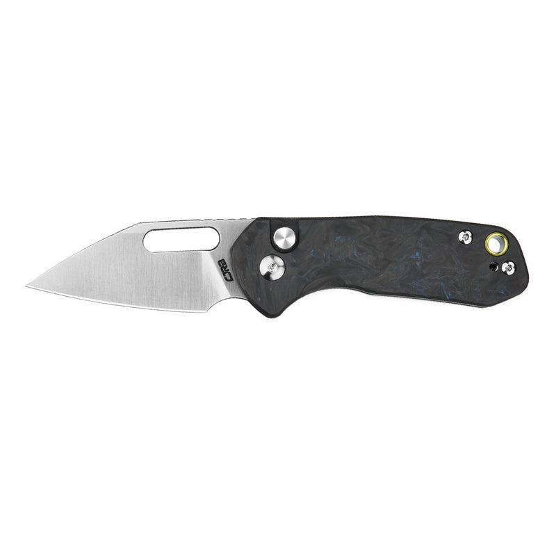 CJRB Mini Pyrite J1933 AR-RPM9 Steel Blade Forged Carbon Handle Folding ...