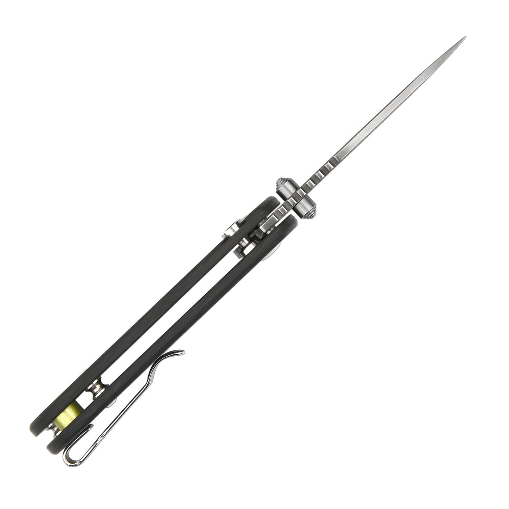 CJRB Mica J1934 AR-RPM9 Steel Blade Forged Carbon Handle Folding Knives ...