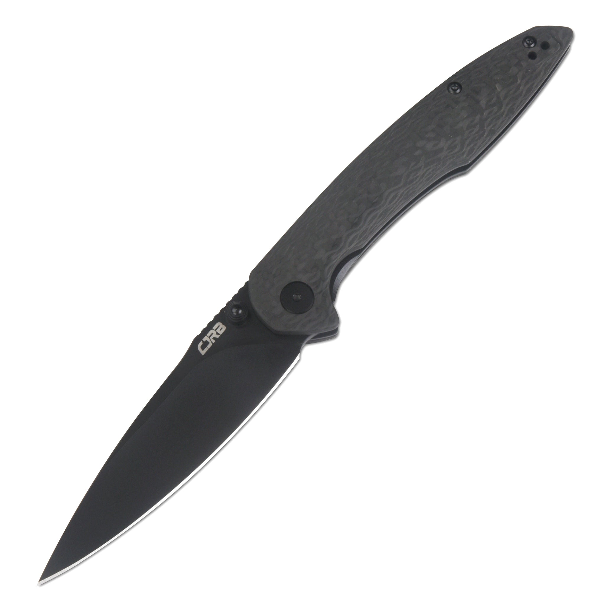 CJRB CENTROS J1905 S35VN BLADE CARBON FIBER HANDLE FOLDING KNIVES ...