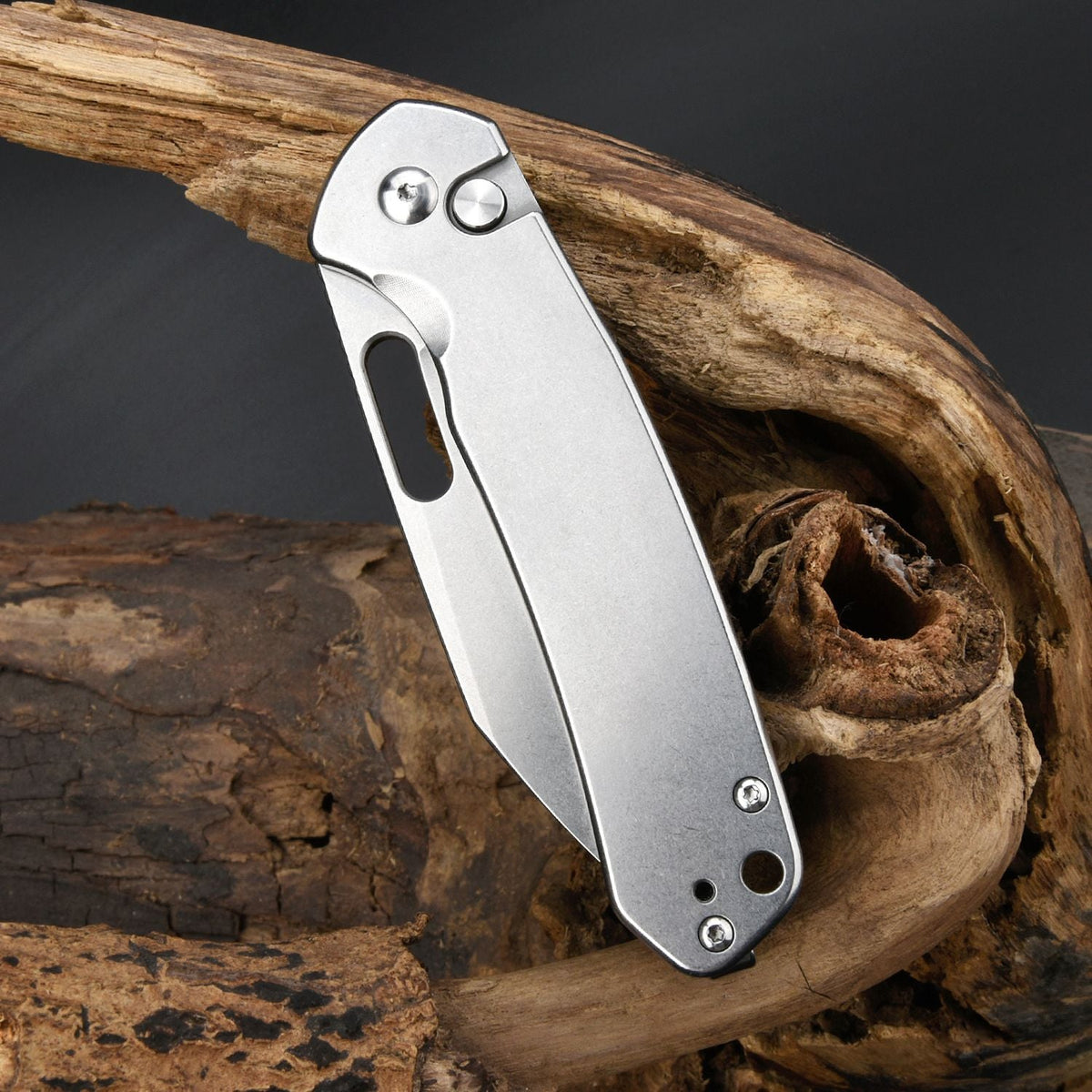 CJRB Pyrite-Alt Wharncliffe J1925A AR-RPM9 Steel Blade Steel Handle Folding Knives | Free Shipping